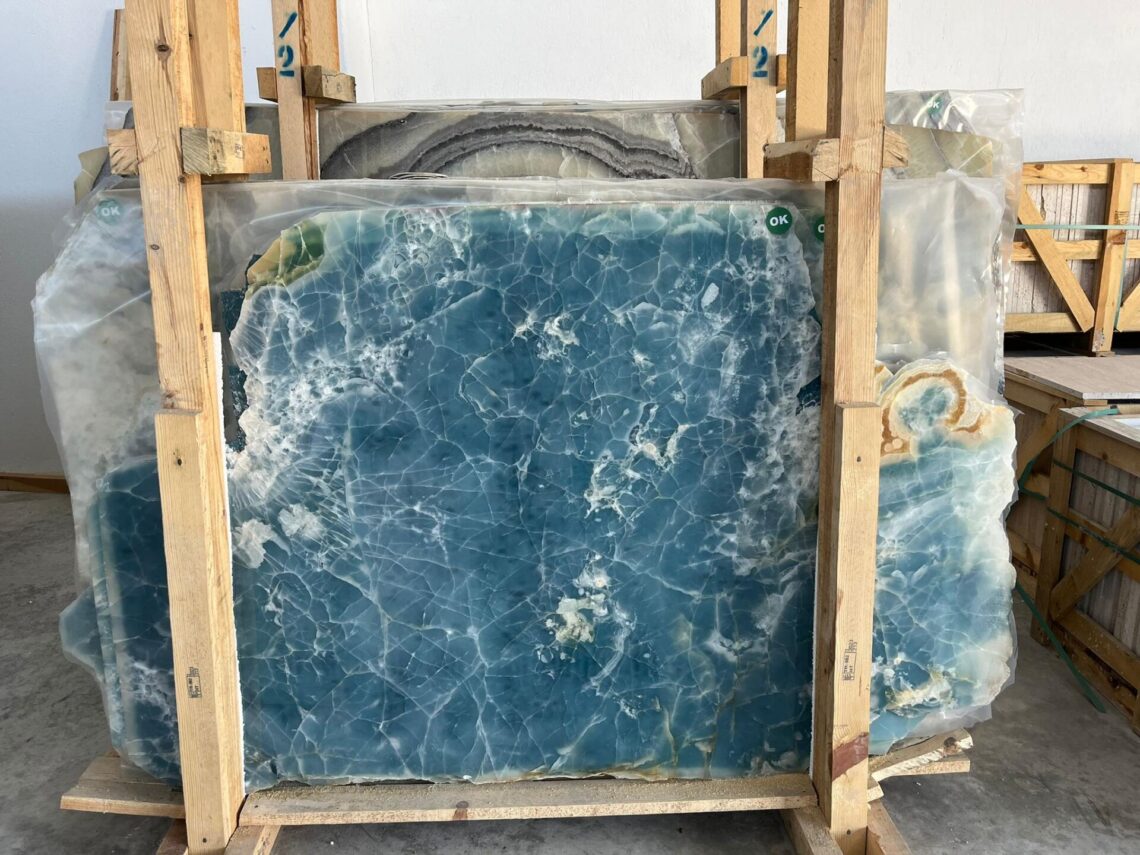 Blue Onyx - Place of Origin Turkey, Color Blue, Onyx - Stone World